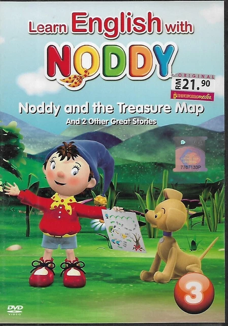 APPRENEZ L'ANGLAIS AVEC Noddy Vol.3 DVD Treasure Map + 2 épisodes sortie en... EUR 23,34 ...