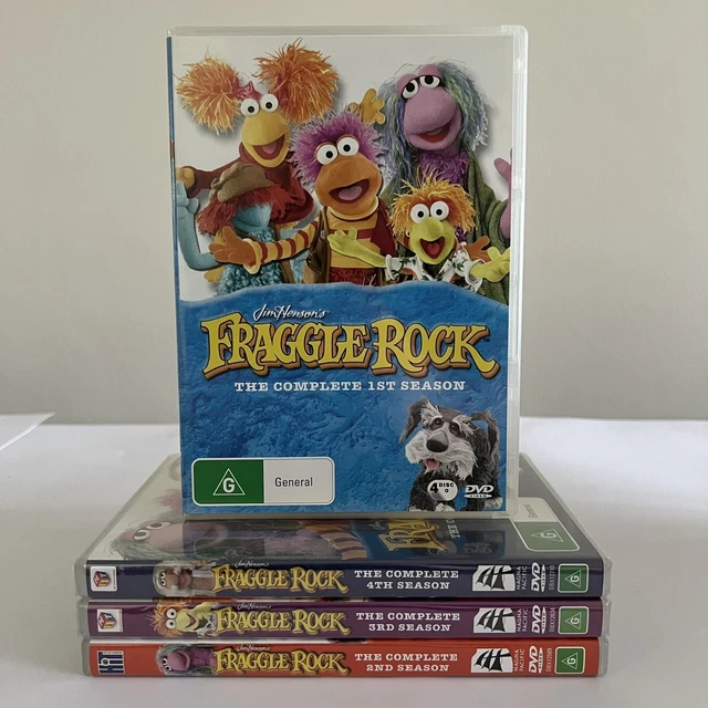 COMPLETE SEASONS 1 & 2 FRAGGLE ROCK DVD Sets & Merry Fraggle Holiday ...