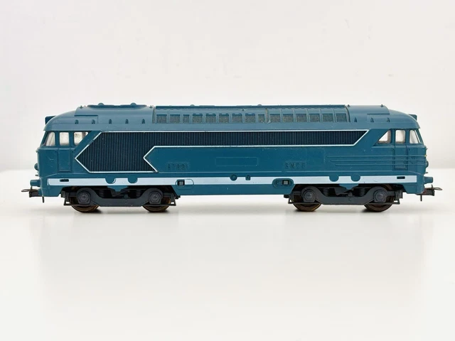 LIMA ITALIA LOCOMOTIVA diesel BB 67001 SNCF ANNI '70 scala H0 Vintage ...
