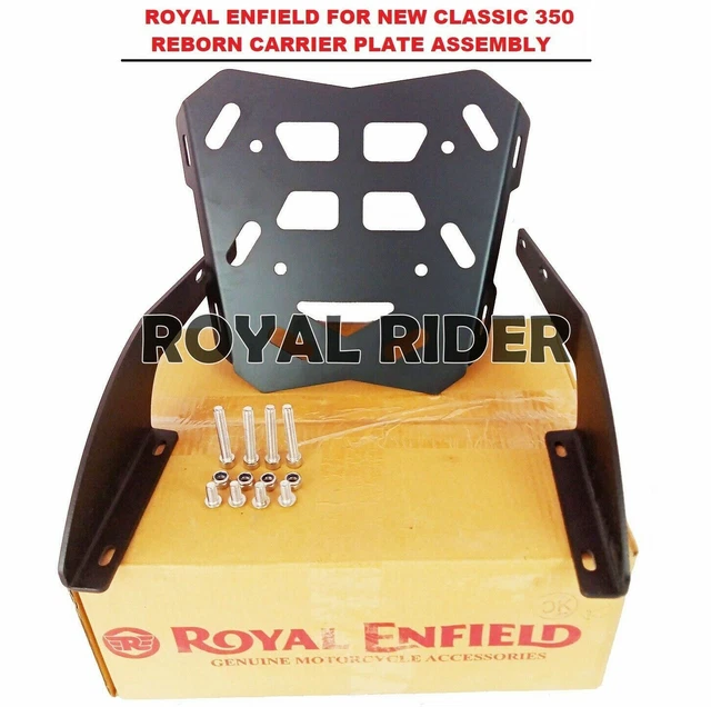 ROYAL ENFIELD NEW Classic 350 Reborn "Carrier Plate Assembly" Noir EUR ...