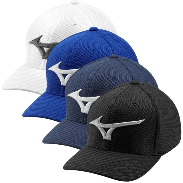 MIZUNO MENS TOUR Performance 3D Logo Stretch Fit Golf Cap / New 2024 ...
