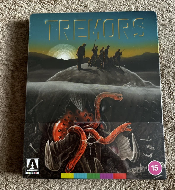 TREMORS STEELBOOK 4K UHD Blu ray New Sealed UK Edition Arrow £14.00 ...