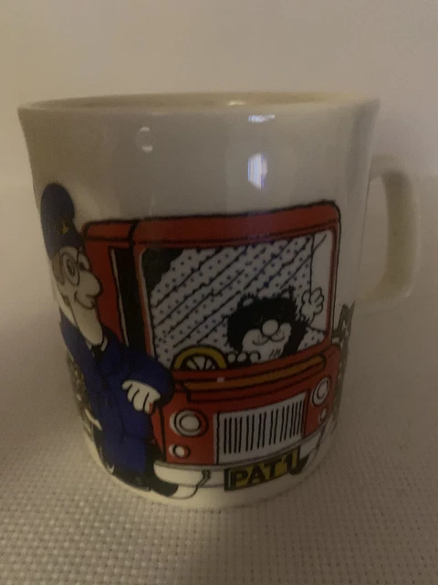 VINTAGE POSTMAN PAT Jess The Cat Kilncraft Ceramic Mug Cup 1982 £9.99 ...