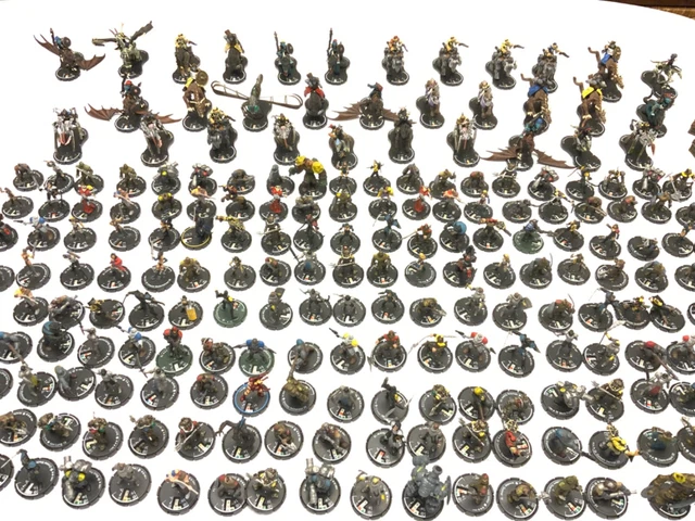 DUNGEONS & DRAGONS Miniatures Lot (Huge Mage Knight Cavalry ++ Lot ...