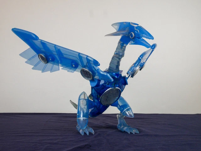 FIGURINE YU-GI-OH ! Blue Eyes Shining Dragon / Dragon Rayonnant Vintage ...