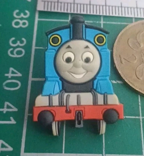 CARTOON CHARACTERS THOMAS the Tank Engine - Thomas, Rubber Lapel Pin ...