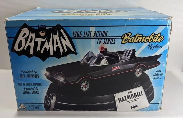 DC DIRECT BATMAN 1966 TV Series Batmobile Replica 1/18 Limited Edition ...