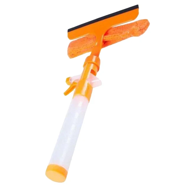 WINDOW SQUEEGEE 3-IN-1 Squeegee Portable Household Automotive Window ...