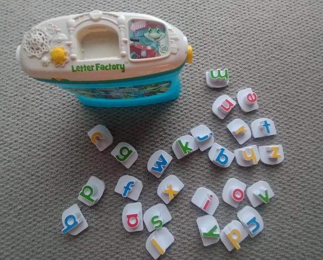 LEAPFROG LETTER FACTORY Phonics Bucket Set Alphabet 26 Letters £3.90 ...
