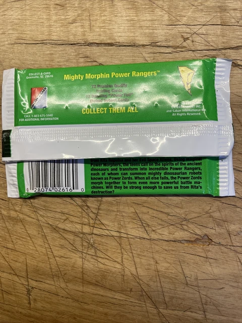 MIGHTY MORPHIN POWER Rangers Series 2 Premium Trading Cards Sealed ...