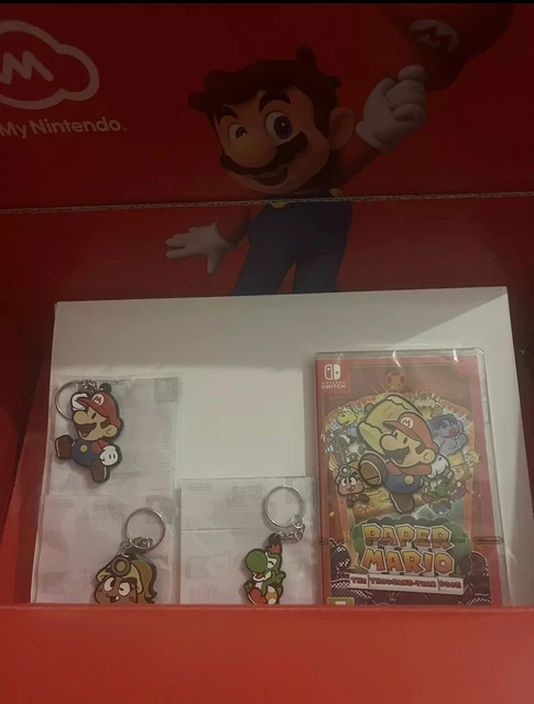 PAPER MARIO: THE Thousand Year Door & Buildable Battle Stage & Keyrings ...