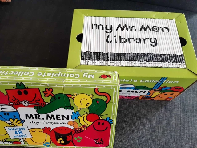 MR MEN MY Complete Collection 48 Books Box Set by Roger Hargreaves £10. ...