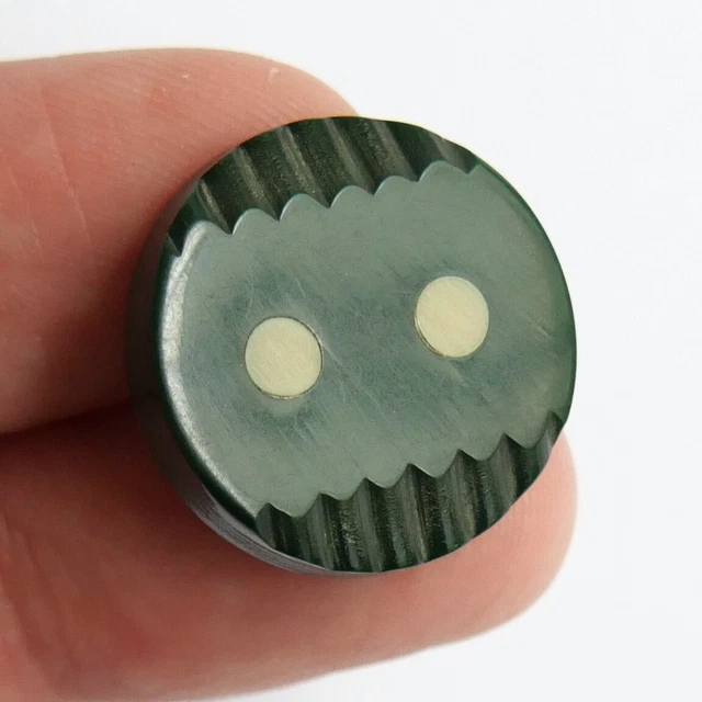 BOUTON ANCIEN - Galalithe - H. Hamm / R. Scemama ? 22 mm- 1930's ...