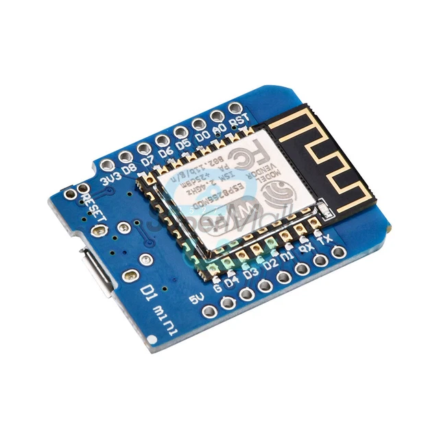 CARTE DE DÉVELOPPEMENT WiFi WeMos D1 Mini ESP8266 ESP12 NodeMcu Lua 1 ... CARTE DE DÉVELOPPEMENT WiFi WeMos D1 Mini ESP8266 ESP12 NodeMcu Lua 1 ...