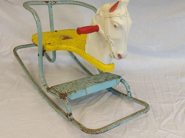 VINTAGE TRIANG GEE Gee Rocker Horse Rocking Horse Toy £20.00 - PicClick UK