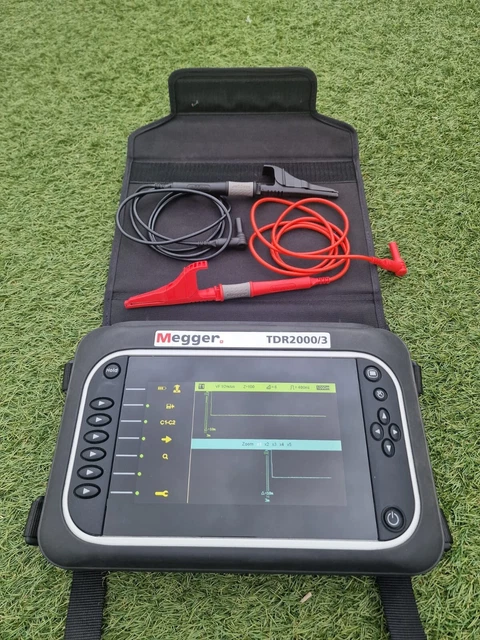 MEGGER TDR2000/3 TESTER Hire Dual Channel Time Domain Reflectometer. £ ...