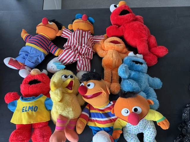 LARGE SESAME STREET Plush bundle set Elmo, Bert and Ernie £13.69 ...