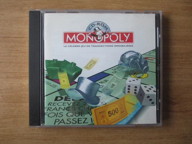 JEU CD-ROM MONOPOLY / Hasbro Interactive Westwood Studios 1997 EUR 7,99 ...