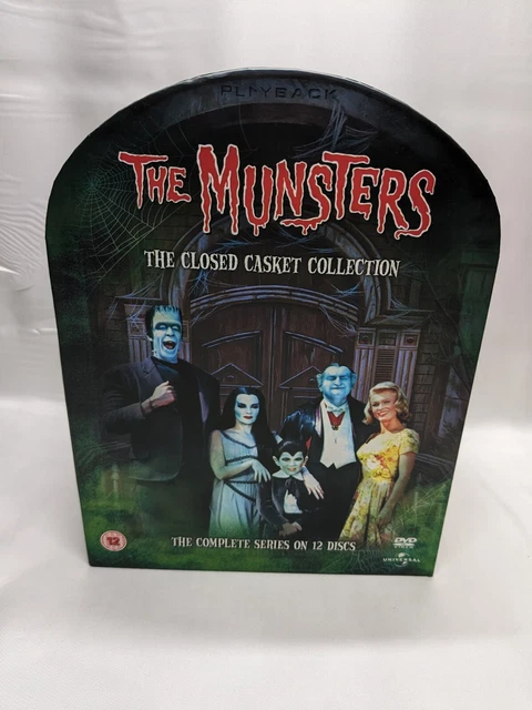 THE MUNSTERS - Series 1-2 - Complete (12 DVD Box Set) - Closed Casket ...