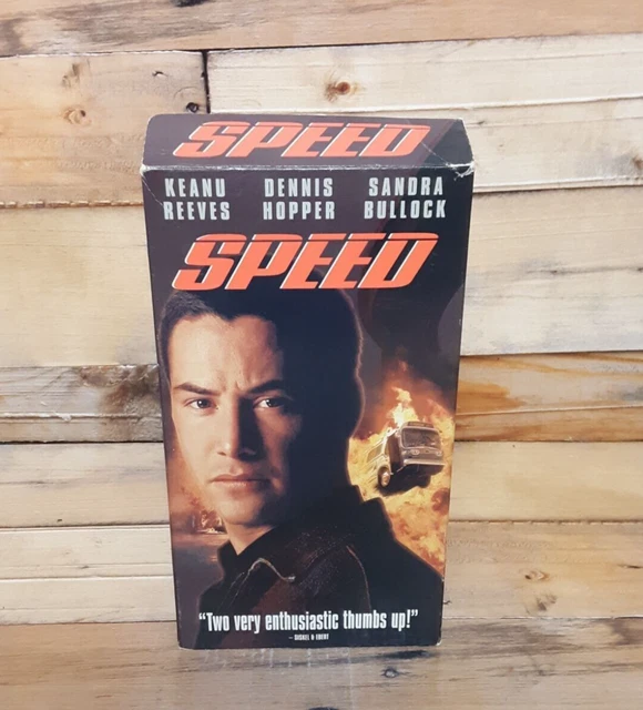 SPEED VHS VCR Video Tape Used Movie Keanu Reeves Dennis Hopper £6.48 ...