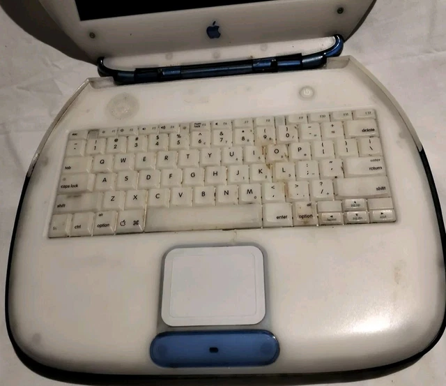 APPLE IBOOK G3 M6411 Vintage Mac Laptop Clamshell $74.60 - PicClick AU