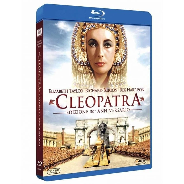 CLEOPATRA - (2 Bd) (Blu-ray) Elizabeth Taylor Richard Burton Rex ...