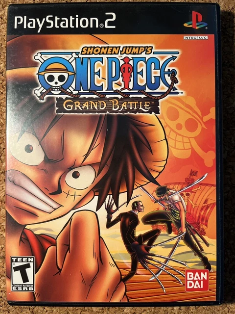 ONE PIECE GRAND Battle PS2 PlayStation 2 Shonen Jump CIB With Manual ...