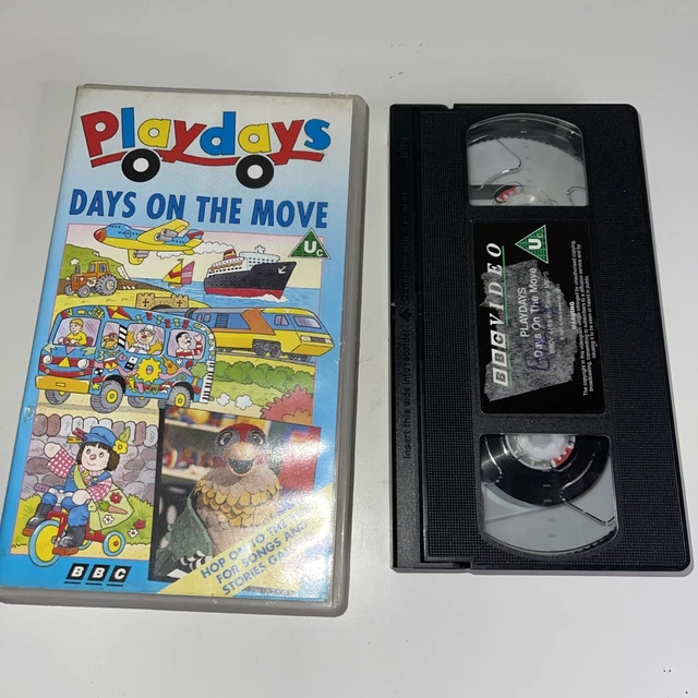 PLAYDAYS - DAYS On The Move (VHS Tape 1995 Vintage BBC deleted Title VGC £19.99 - PicClick UK