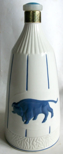 ANCIENNE BOUTEILLE VIDE Vodka Wodka Blauer Bison Lautergold 45° 1976 Mm ...
