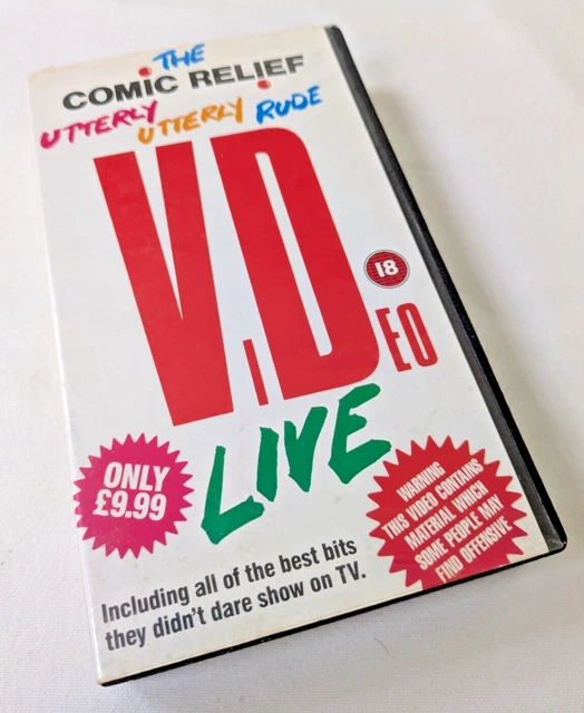 THE COMIC RELIEF Live Video (VHS PAL) 1986 Kate Bush, Midge Ure, Bob ...