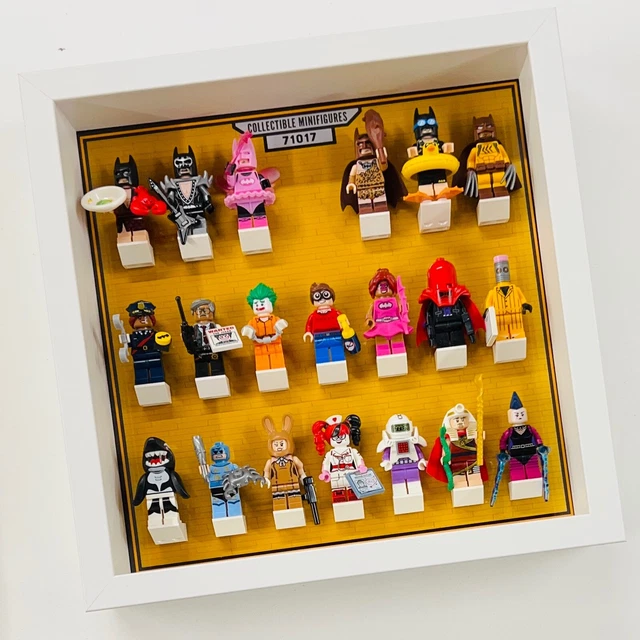 DISPLAY FRAME CASE for Lego ® Batman Movie Series 1 71017 minifigures ...