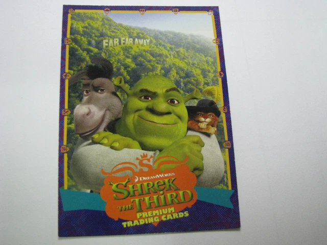 SHREK THIRD SERIES S3-T Promo Card Coming the Theatres 2007 Inkworks ...