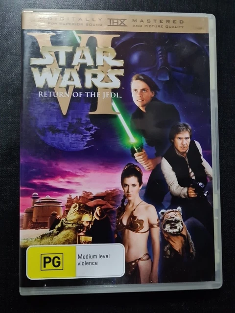 STAR WARS-EPISODE VI-RETURN of the Jedi | New Line Look (DVD, 1983) $14 ...