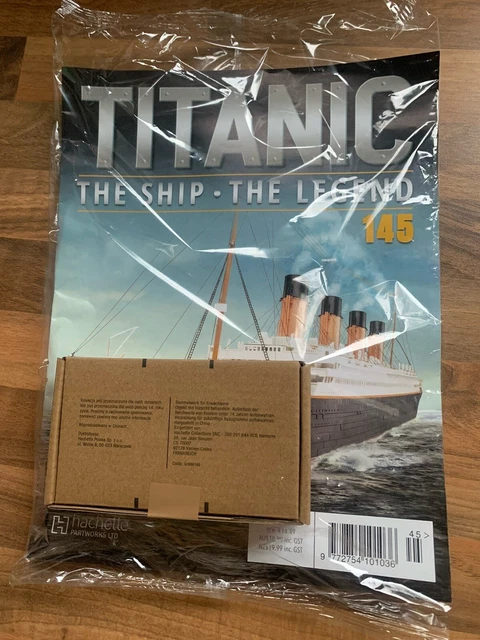 BUILD THE TITANIC SCALE 1:200 HACHETTE issue 145 Collector Edition £12.61 - PicClick UK