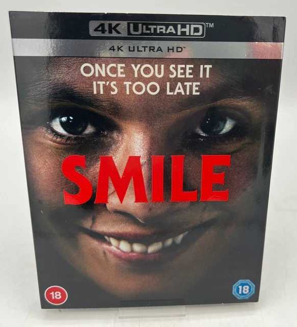 SMILE (4K UHD Blu-ray/Blu-ray, 2022) With Slipcover NEW SEALED £17.99 ...