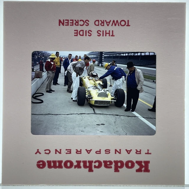 35MM SLIDE 1966 Indy Indianapolis 500 Vtg 60s Auto Racing Race Car 99 £ ...