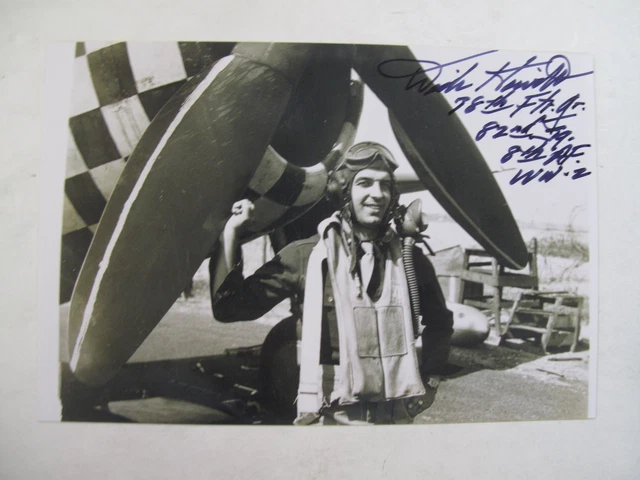 US MILITARY AVIATION History WWII Fighter Pilot Dick Richard A. Hewitt ...