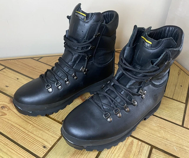 ALTBERG DEFENDER BLACK Combat High Liability Boots- UK Size 8 L- Vibram ...
