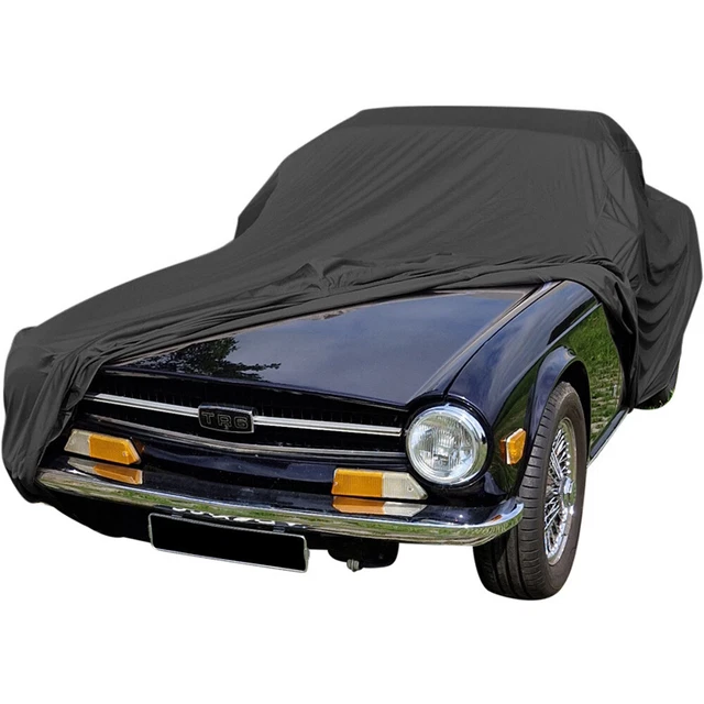 OUTDOOR CAR COVER fits Triumph TR6 Bespoke Black cover WATERPROOF ...