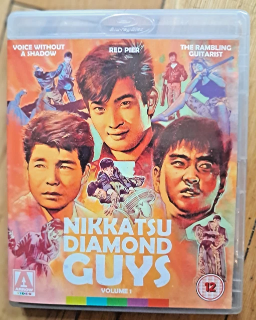 NIKKATSU DIAMOND GUYS Volume One 1 (Arrow Video Blu-ray & DVDs) **RARE ...