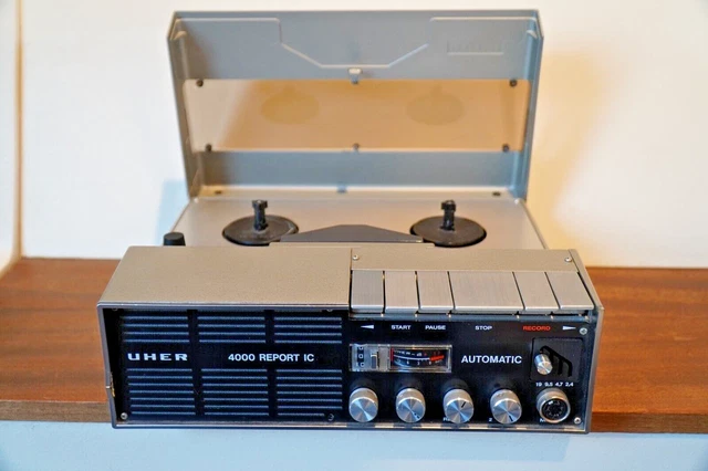 UHER 4000 IC Reel to Reel + Replacement Spool - New Belts Fitted - BBC ...