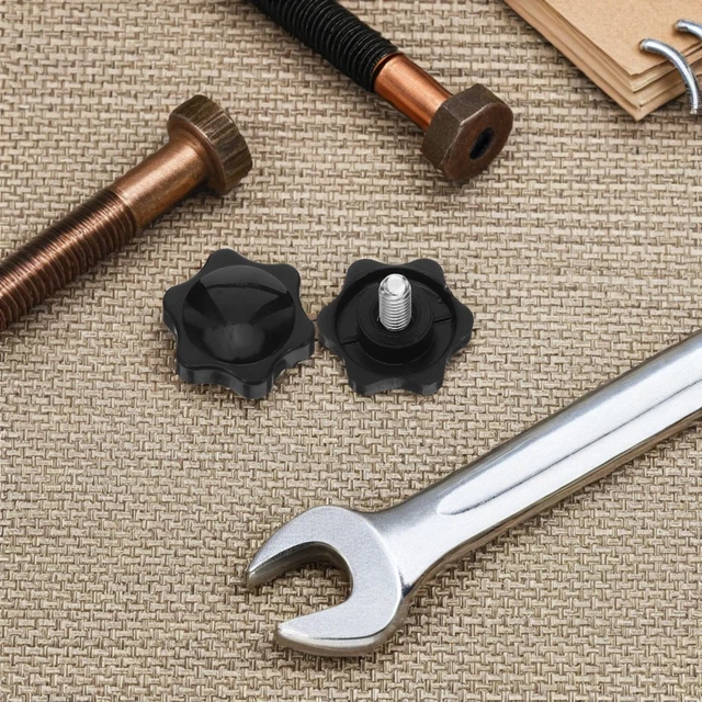 20 PCS HANDLE Nut Screw Threaded Knurled Thumbscrew Plastic Grip $26.13 ...