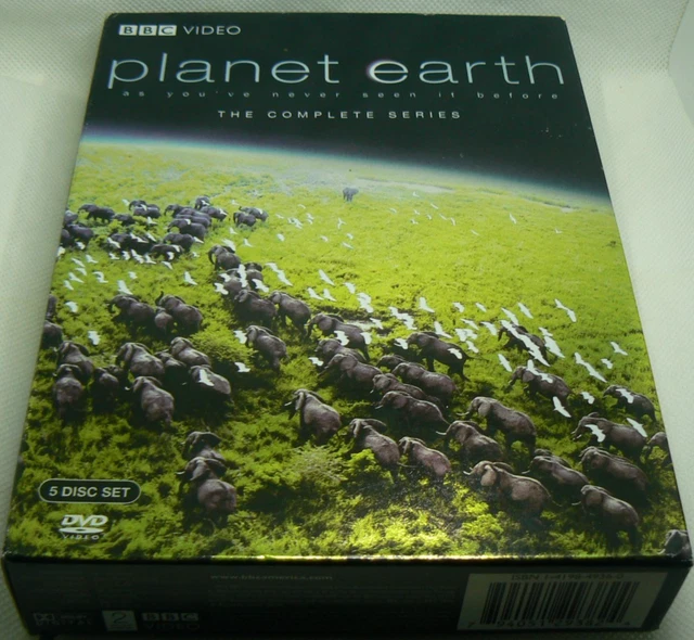 PLANET EARTH THE Complete Series (DVD, 5-Disc Set) — BBC / David ...