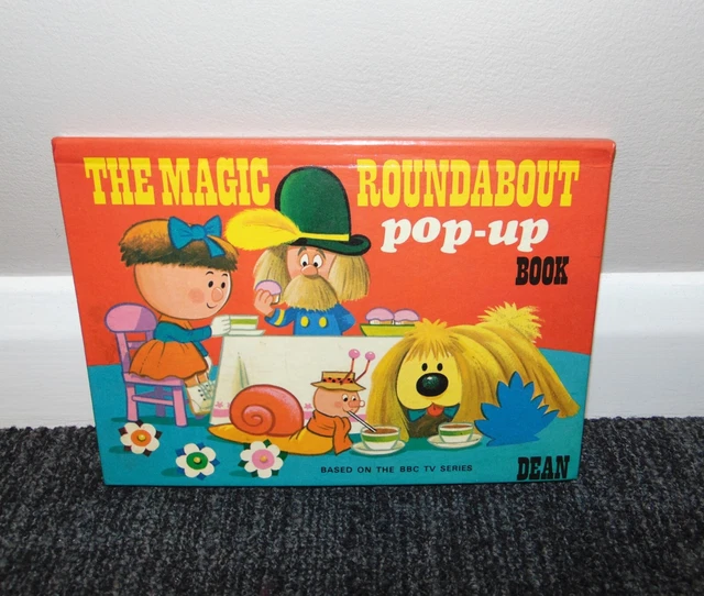 THE MAGIC ROUNDABOUT Pop-Up Book - 1977 Hard Cover Edition - Good ...