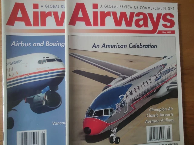 AIRWAYS MAGAZINE BACK Issue Selection 1994 - 2022 £3.90 - PicClick UK