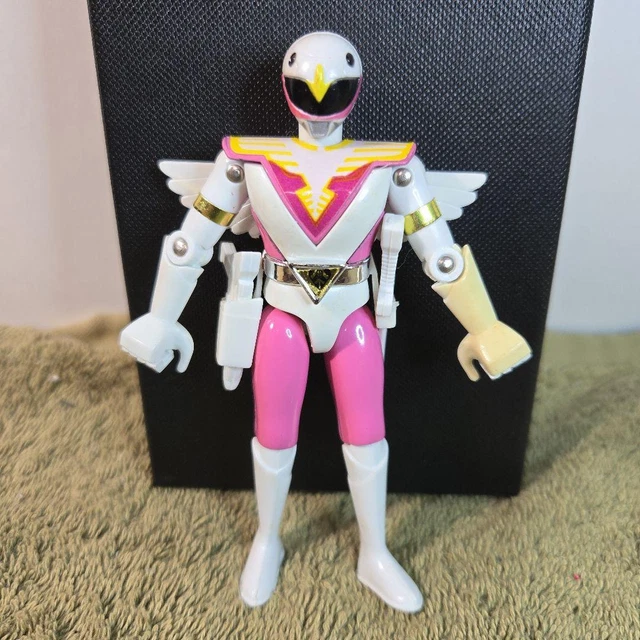 POWER RANGERS CHOJIN Sentai Jetman Chogokin Figure White Swan BANDAI ...