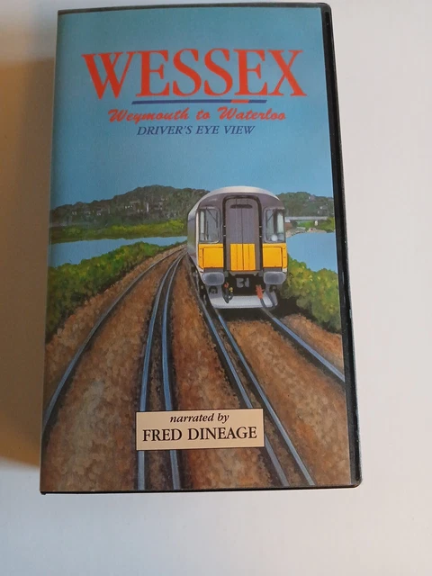 DRIVERS EYE VIEW Wessex Weymouth To Waterloo Train VHS Video 125 Fred ...