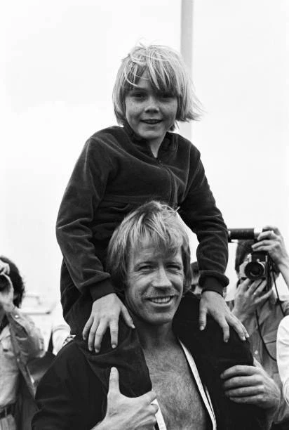 RICK SCHRODER AND Chuck Norris on the Croisette during the Cannes - Old ...