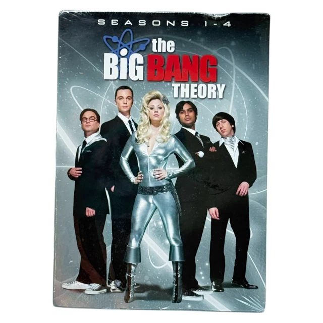BIG BANG THEORY Box Set DVD Seasons 1 2 3 & 4 New Sealed $58.99 ...