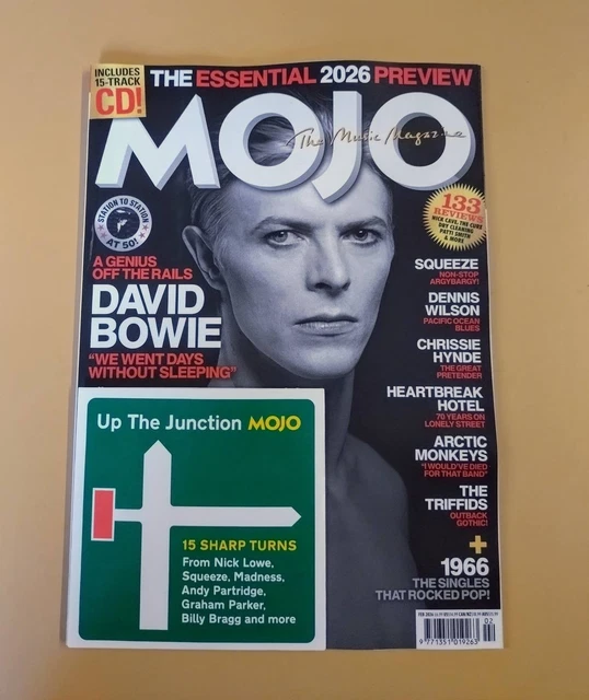 DAVID BOWIE MOJO Issue #387 February 2026 (New Magazine) £9.99 ...